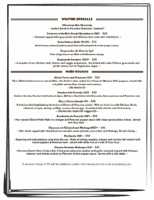Menu – El Tule Restaurant
